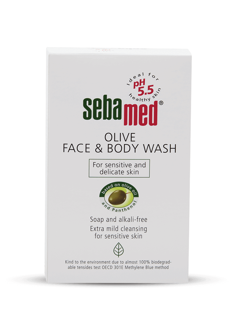 Sebamed Olive Face and Body Wash for Sensitive Skin